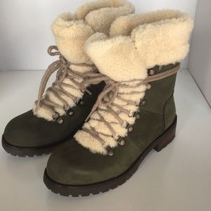 UGG | Shoes | New Ugg Fraser Slate Laced Up Boots Sz 55 | Poshmark